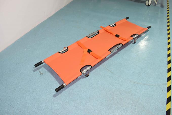 W550MM Wheeled Folding Medical Stretcher